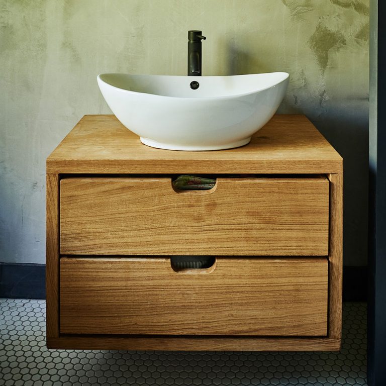 Oak Vanity Units - Johnson Bespoke Joinery & Metal Fabrication