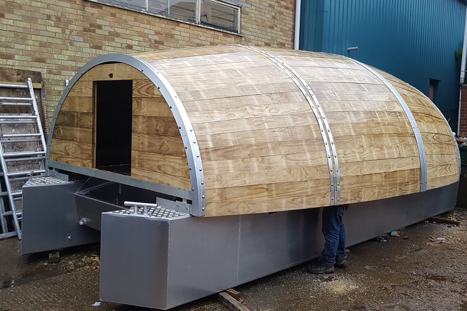 Barrel Boat - Johnson Bespoke Joinery & Metal Fabrication