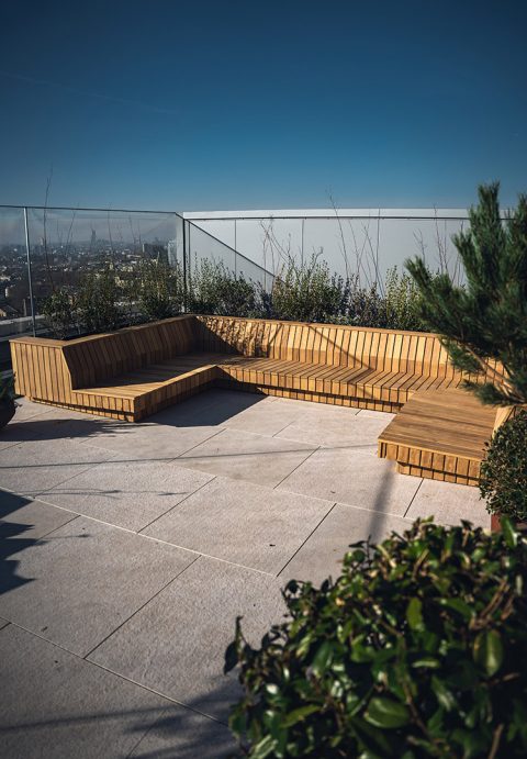 Terrace Furniture - Rooftop Bench - Johnson Bespoke